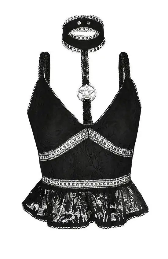 Pentagram Lace Top - Restyle